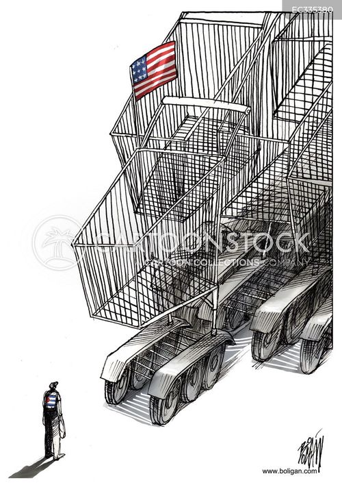 Invasion Force Cartoons and Comics - funny pictures from CartoonStock