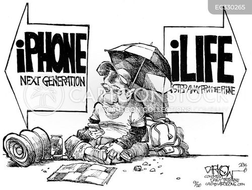 Iphone Models Cartoons and Comics - funny pictures from CartoonStock
