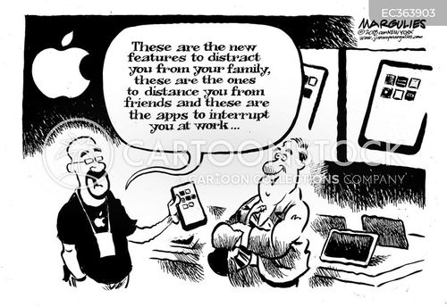 Smartphone Features Cartoons and Comics - funny pictures from CartoonStock