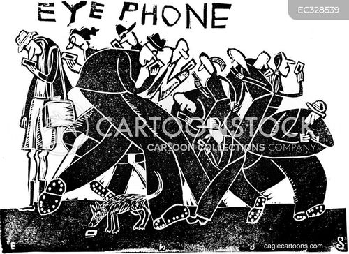Mobile Advertising Cartoons and Comics - funny pictures from CartoonStock