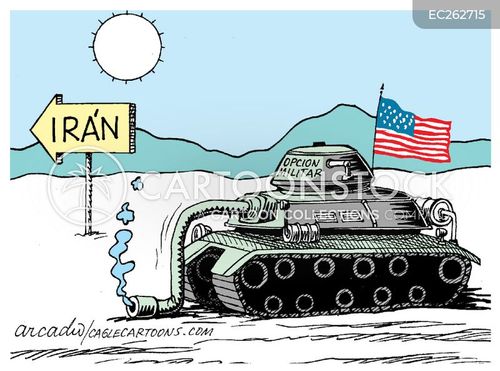 Us-iran Conflict Cartoons and Comics - funny pictures from CartoonStock