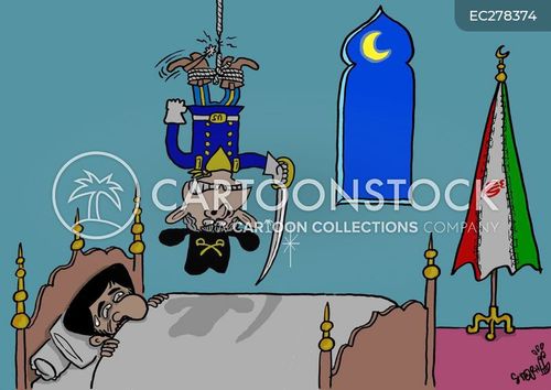 Iran N-programme Cartoons and Comics - funny pictures from CartoonStock