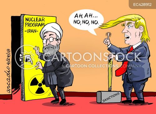 Iran Usa Conflict Cartoons and Comics - funny pictures from CartoonStock