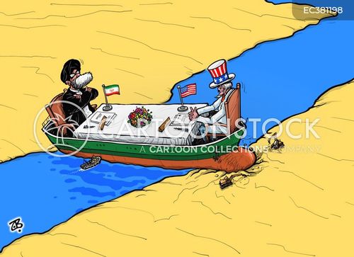 Suez Canal Cartoons and Comics - funny pictures from CartoonStock