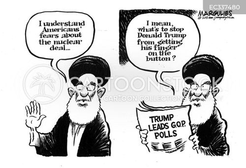 Trump-and-iran Cartoons and Comics - funny pictures from CartoonStock