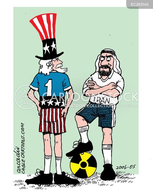 Bomba Nuclear Iran Cartoons and Comics - funny pictures from CartoonStock