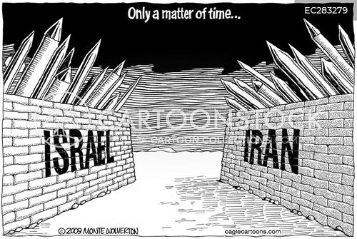 Iran-israel Cartoons and Comics - funny pictures from CartoonStock