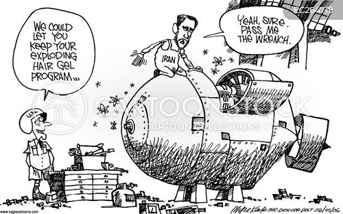 Nuclear Inspections Cartoons and Comics - funny pictures from CartoonStock