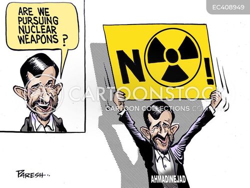 Iran Nuclear Weapons Cartoons and Comics - funny pictures from CartoonStock
