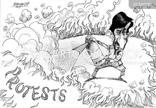 Opposition Movement Cartoons and Comics - funny pictures from CartoonStock