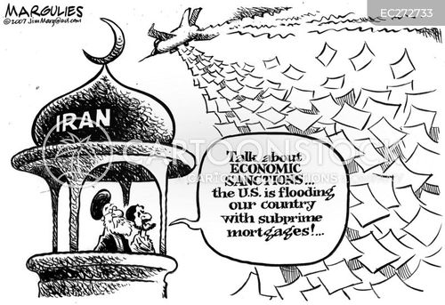 Sanctions On Iran Cartoons and Comics - funny pictures from CartoonStock