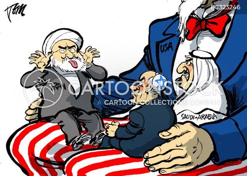 Usa And Iran Cartoons and Comics - funny pictures from CartoonStock