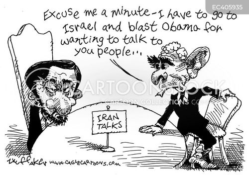 Talking Bush Cartoons and Comics - funny pictures from CartoonStock