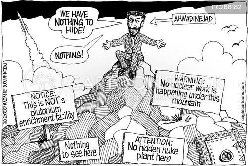 Iran Nuclear Plants Cartoons and Comics - funny pictures from CartoonStock