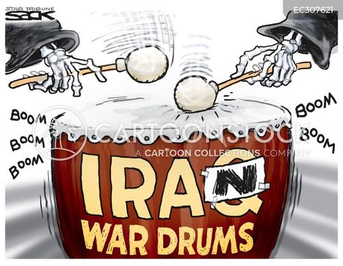 Preemptive Warfare Cartoons and Comics - funny pictures from CartoonStock