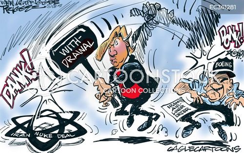 Iran Deal Withdrawal Cartoons and Comics - funny pictures from CartoonStock