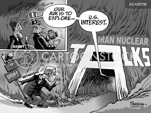 Us-iran Tension Cartoons and Comics - funny pictures from CartoonStock