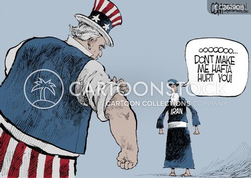 Iran Threat Cartoons and Comics - funny pictures from CartoonStock