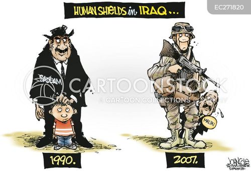 Plastic Shields Cartoons and Comics - funny pictures from CartoonStock