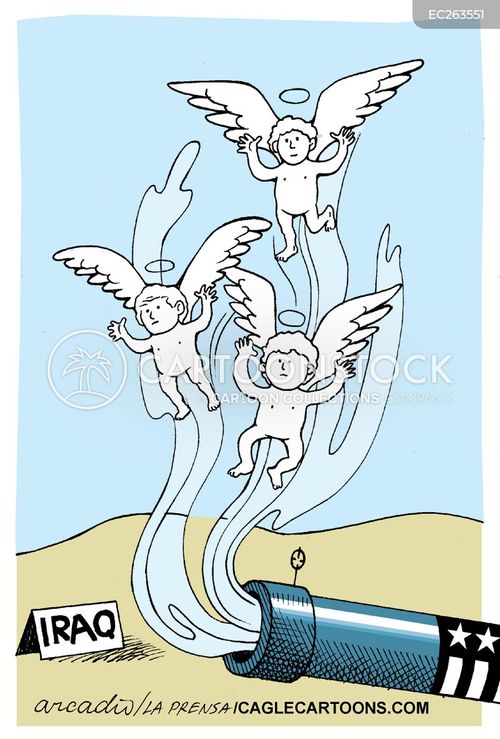 Iraqi Children Cartoons and Comics - funny pictures from CartoonStock