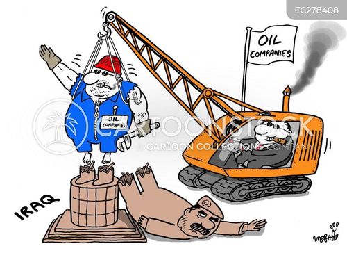 Iraqi Oil Cartoons and Comics - funny pictures from CartoonStock