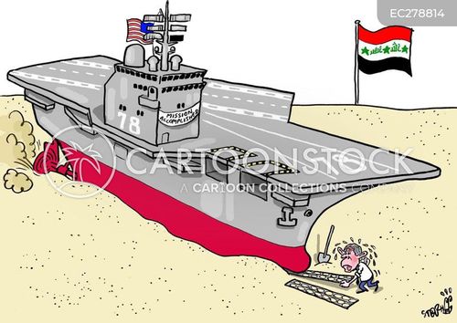Iraq Security Plan Cartoons and Comics - funny pictures from CartoonStock