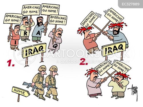 Iraqi Exile Cartoons and Comics - funny pictures from CartoonStock