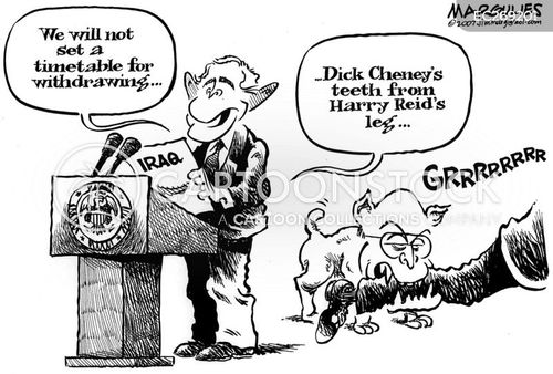 Iraq Timetable Cartoons and Comics - funny pictures from CartoonStock