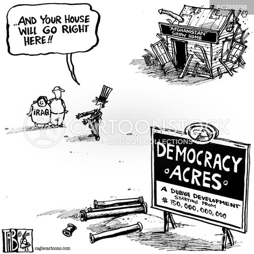Promoting Democracy Cartoons and Comics - funny pictures from CartoonStock