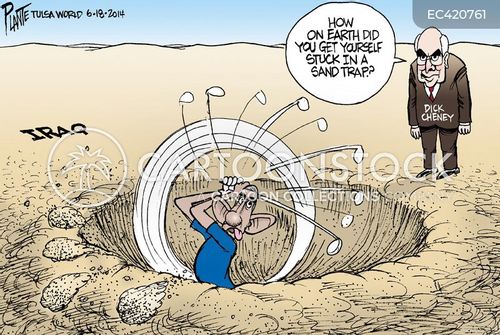 Sand Warfare Cartoons and Comics - funny pictures from CartoonStock