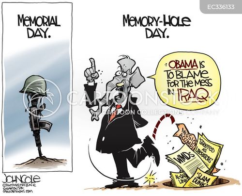 Political Memory Hole Cartoons and Comics - funny pictures from ...