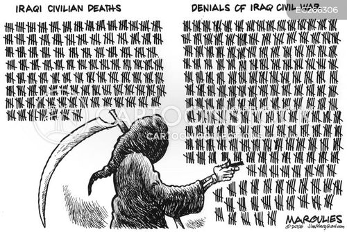 Civilian Death Cartoons and Comics - funny pictures from CartoonStock