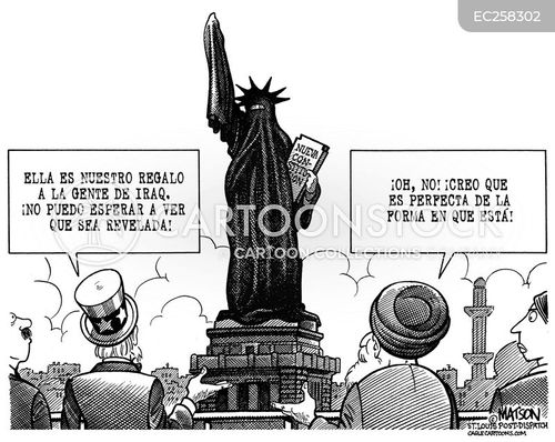Ley Sharia Cartoons and Comics - funny pictures from CartoonStock