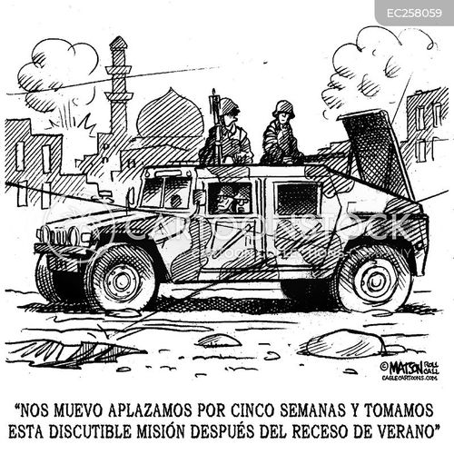 Troop Deployment Cartoons and Comics - funny pictures from CartoonStock