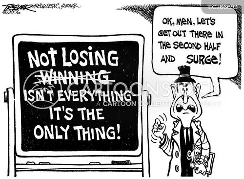 Losing Strategy Cartoons and Comics - funny pictures from CartoonStock