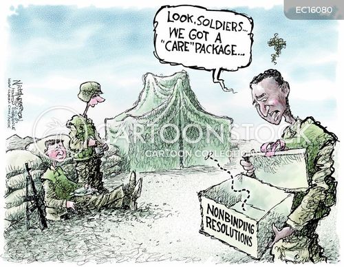 Embargo Resolution Cartoons and Comics - funny pictures from CartoonStock