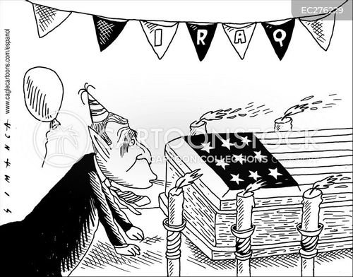 Five Years In Iraq Cartoons and Comics - funny pictures from CartoonStock