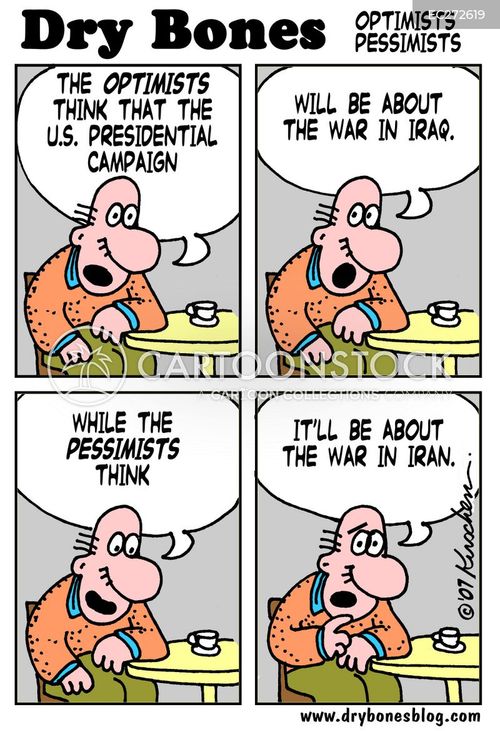Pessimist Cartoons and Comics - funny pictures from CartoonStock