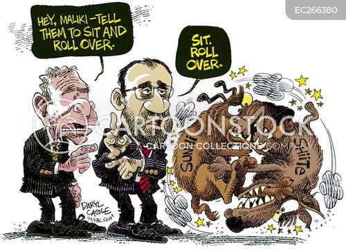 Sunnis And Shiites Cartoons and Comics - funny pictures from CartoonStock