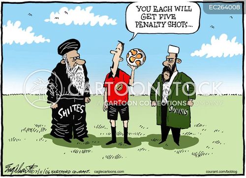 Penalty Shootout Cartoons and Comics - funny pictures from CartoonStock