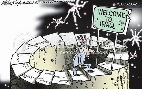 Back-to-iraq Cartoons and Comics - funny pictures from CartoonStock
