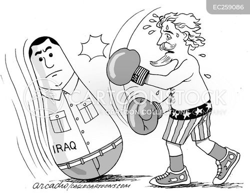 Ongoing Battle Cartoons and Comics - funny pictures from CartoonStock