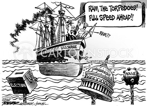 New Way Forward Cartoons and Comics - funny pictures from CartoonStock