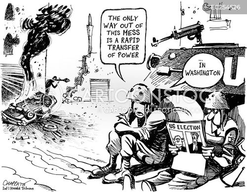 Iraqi Mess Cartoons and Comics - funny pictures from CartoonStock