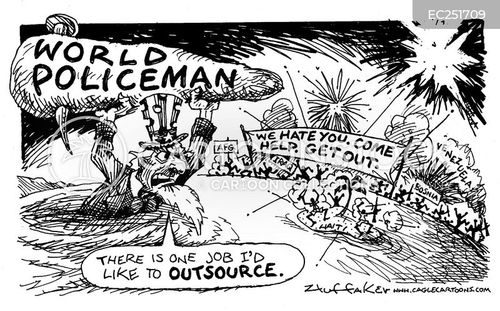 Global Conflicts Cartoons and Comics - funny pictures from CartoonStock