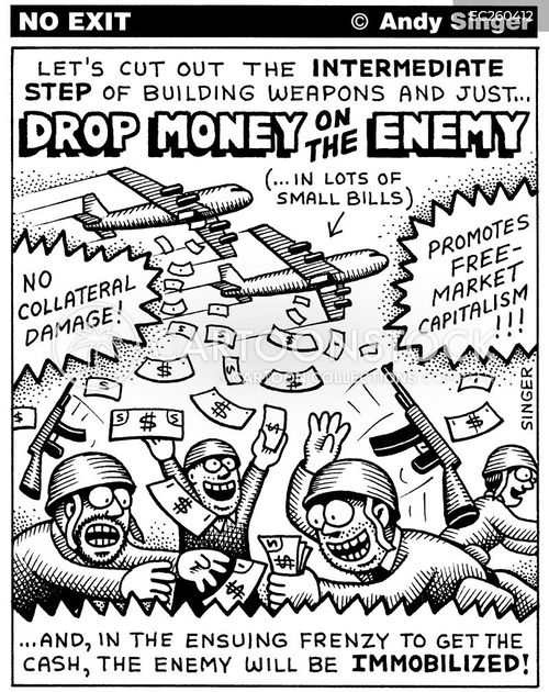 Military Power Cartoons and Comics - funny pictures from CartoonStock