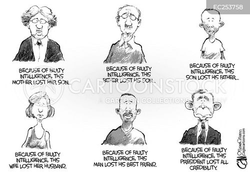 Iraq Intelligence Cartoons and Comics - funny pictures from CartoonStock