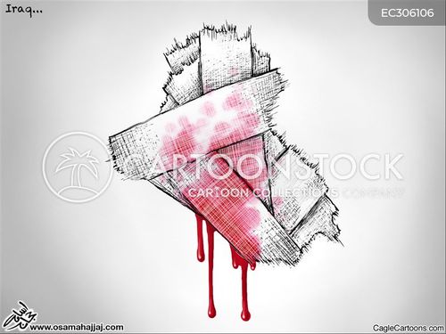 Wound Cartoons and Comics - funny pictures from CartoonStock