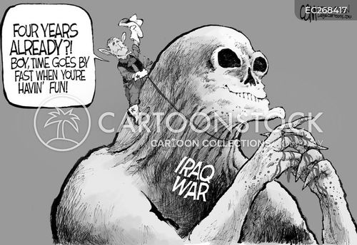 Four Years Of Chaos Cartoons and Comics - funny pictures from CartoonStock