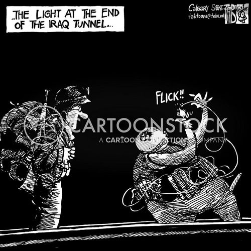 Tunnels Of War Cartoons and Comics - funny pictures from CartoonStock